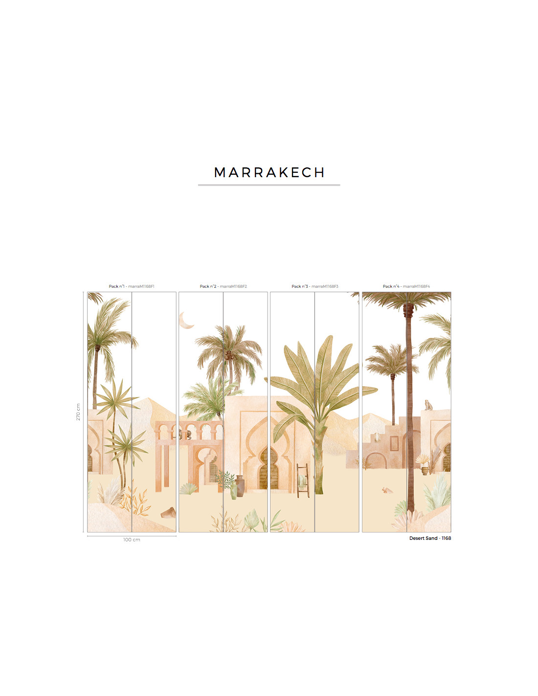 Wallpanel Pack Marrakech - PaperMint