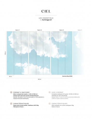 Ciel - Wallpanel Pack - PaperMint